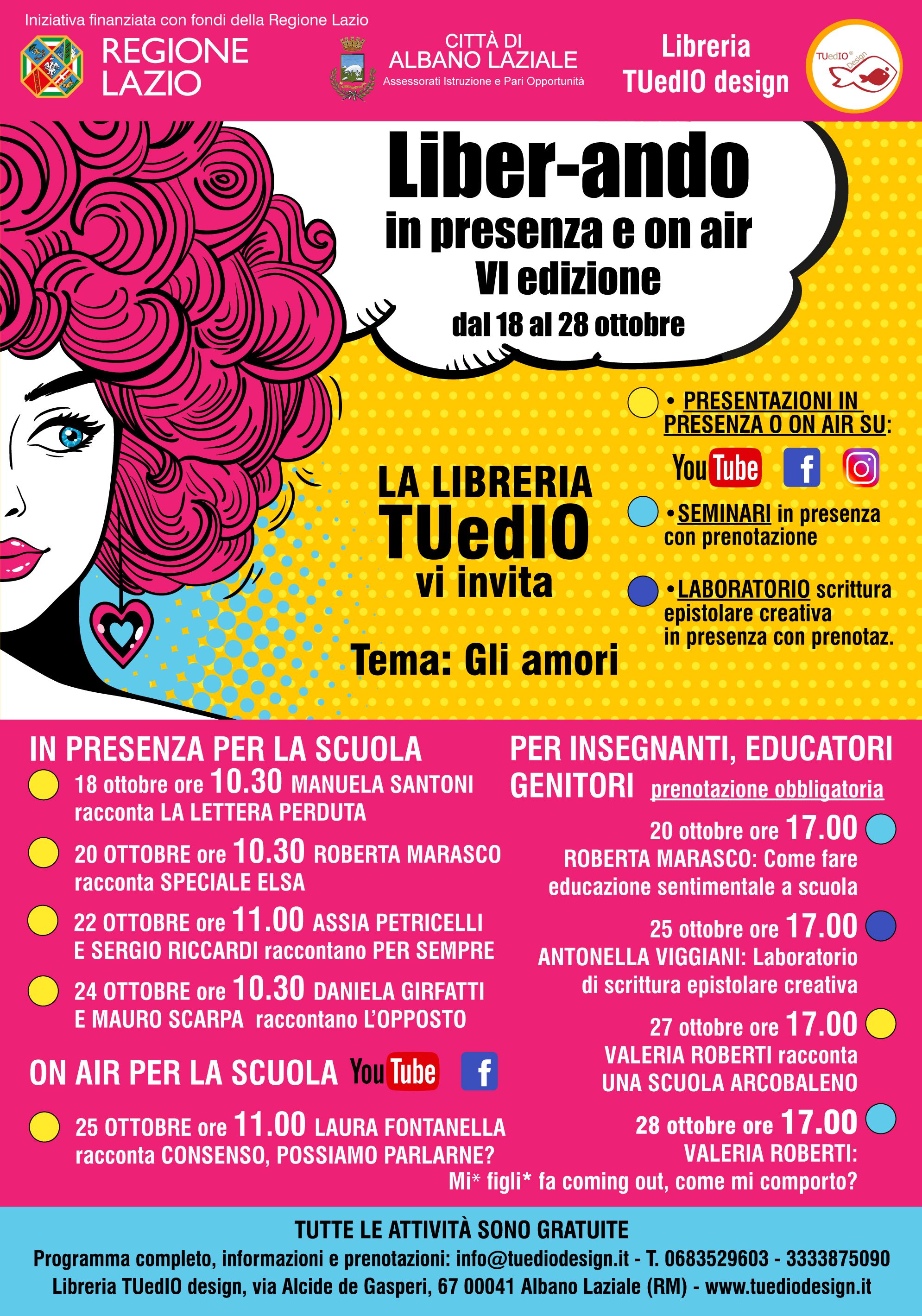 Laura Fontanella e Valeria Roberti al festival Liber-ando della ...