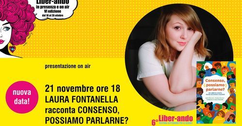 Laura Fontanella racconta «Consenso, possiamo parlarne?» in diretta ...